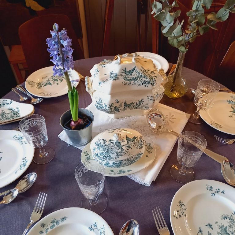 Service Mignon Faïence Longwy - Antic-Déco et La Marotte d'Amélie