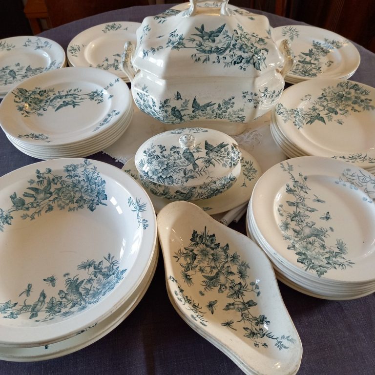 Service Mignon Faïence Longwy - Antic-Déco et La Marotte d'Amélie